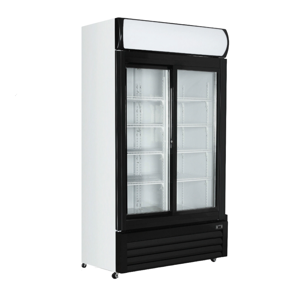 Eurotag 1000Lt Double door display fridge – Better Deals